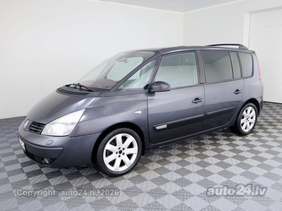 Grey Renault Espace 2003 in Tallinn, with an engine capacity of 2.20 L and mileage of 298 thousand km for 999 €, photo 2 on AUTOMOTO.COM.LV
