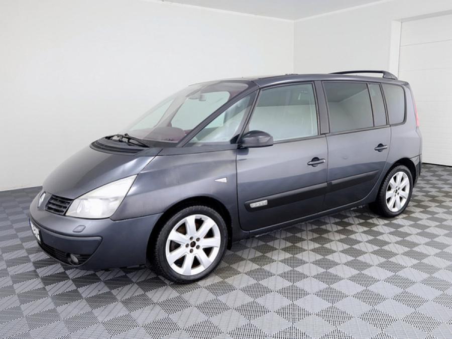 Grey Renault Espace 2003 in Tallinn, with an engine capacity of 2.20 L and mileage of 309 thousand km for 899 €, photo 3 on AUTOMOTO.COM.LV