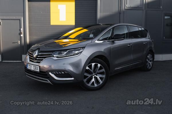 Pelēks Renault Espace 2016 Tallina, ar dzinēja tilpumu 1.60 L un nobraukumu 262 tūkst. km par 9999 €, foto 1 vietnē AUTOMOTO.COM.LV