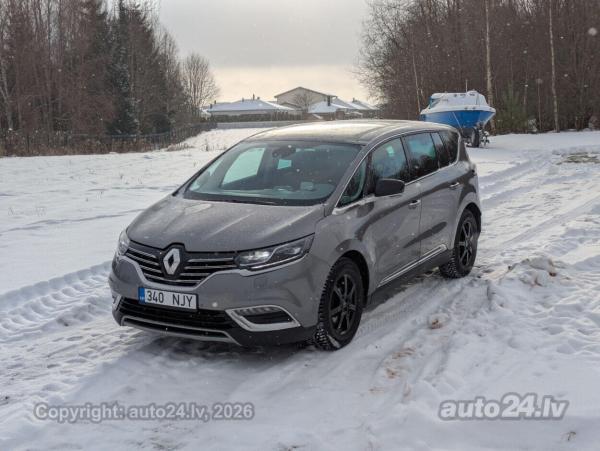 Pelēks Renault Espace 2017 Tartu, ar dzinēja tilpumu 1.60 L un nobraukumu 185 tūkst. km par 16900 €, foto 5 vietnē AUTOMOTO.COM.LV