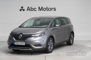 Pelēks Renault Espace 2017 Tallina, ar dzinēja tilpumu 1.60 L un nobraukumu 244 tūkst. km par 9900 €, foto  vietnē AUTOMOTO.COM.LV
