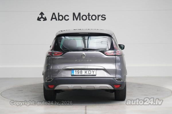 Pelēks Renault Espace 2017 Tallina, ar dzinēja tilpumu 1.60 L un nobraukumu 244 tūkst. km par 9900 €, foto 5 vietnē AUTOMOTO.COM.LV