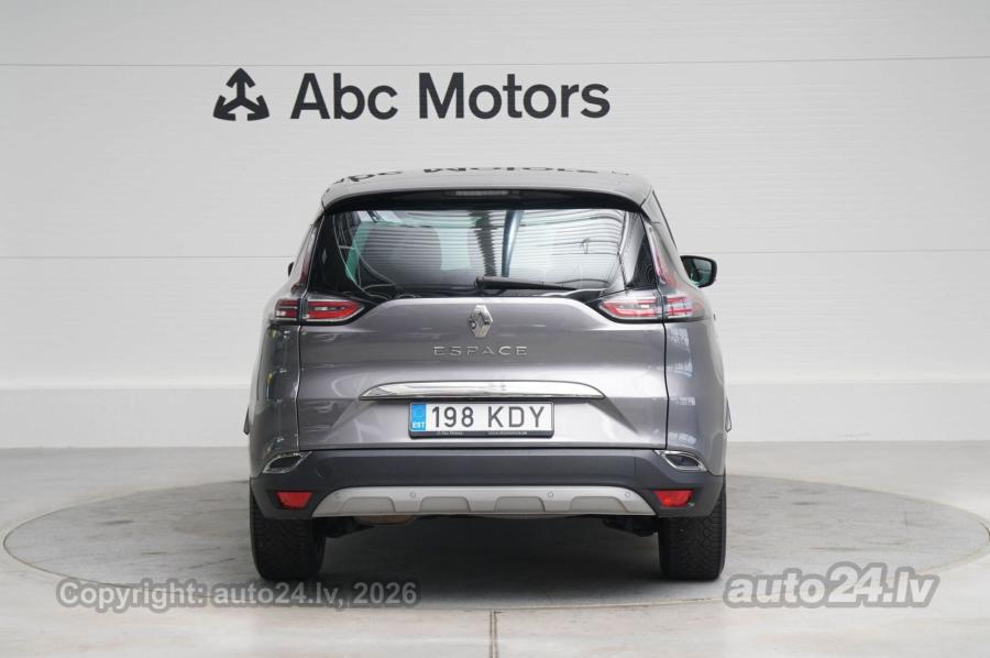 Grey Renault Espace 2017 in Tallinn, with an engine capacity of 1.60 L and mileage of 244 thousand km for 9900 €, photo 6 on AUTOMOTO.COM.LV
