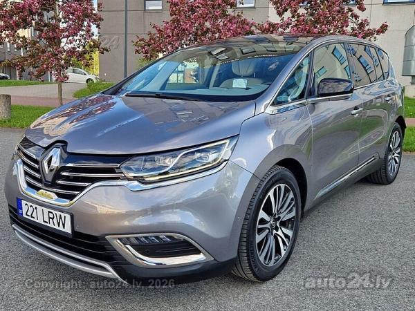 Pelēks Renault Espace 2018 Tallina, ar dzinēja tilpumu 1.60 L un nobraukumu 151 tūkst. km par 15950 €, foto 1 vietnē AUTOMOTO.COM.LV