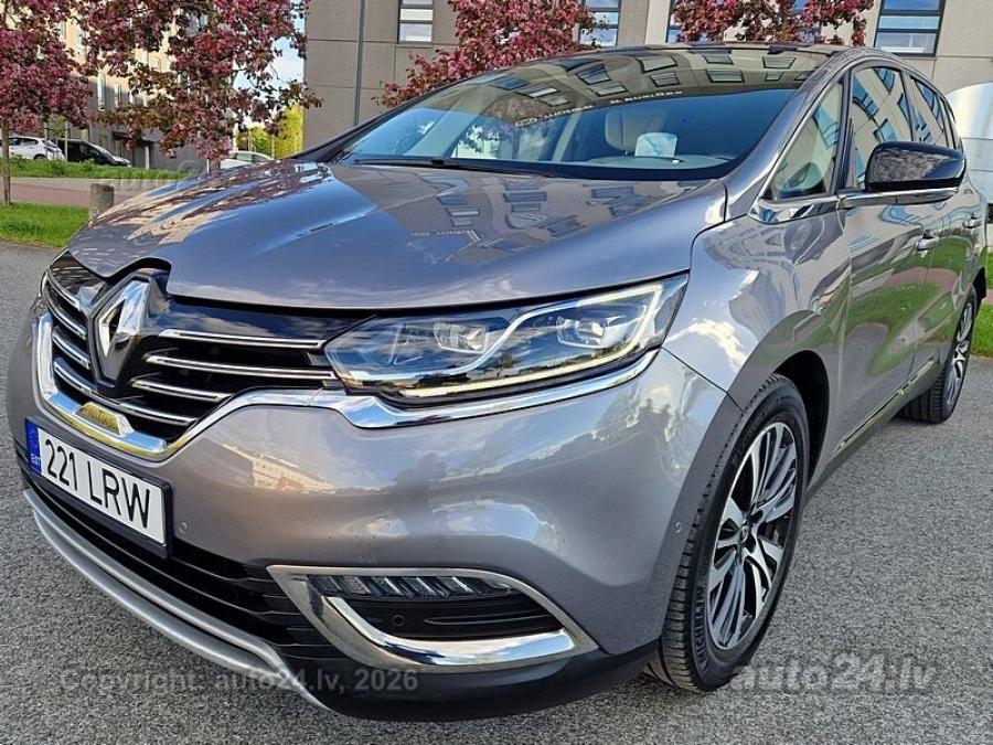Pelēks Renault Espace 2018 Tallina, ar dzinēja tilpumu 1.60 L un nobraukumu 151 tūkst. km par 15950 €, foto 10 vietnē AUTOMOTO.COM.LV