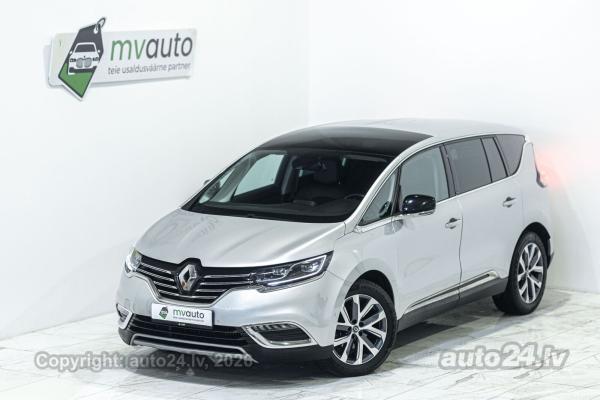 Grey Renault Espace 2018 in Tallinn, with an engine capacity of 1.60 L and mileage of 200 thousand km for 12990 €, photo 1 on AUTOMOTO.COM.LV