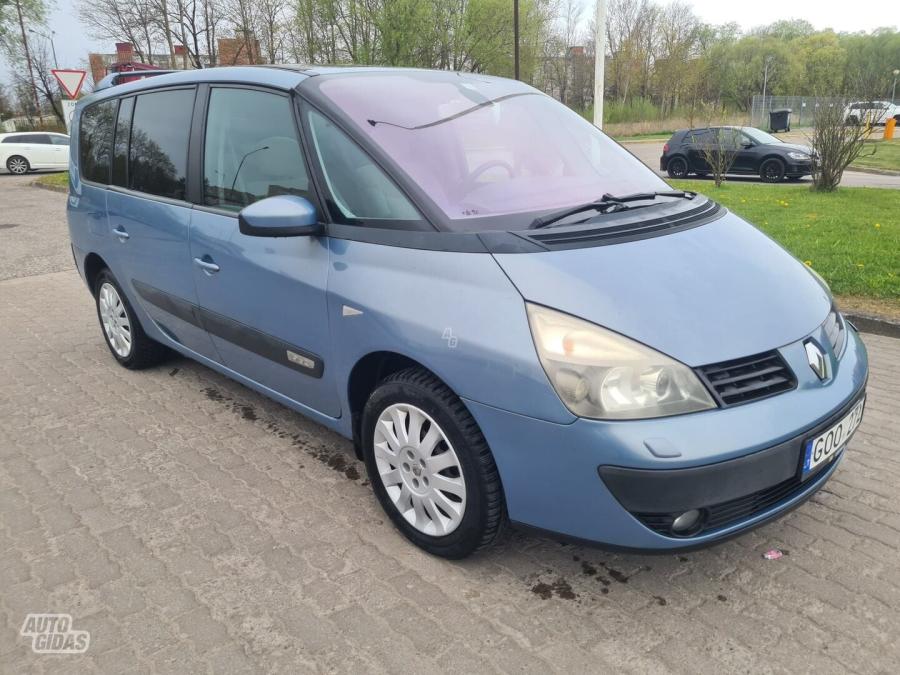 Renault Espace 2005 Klaipėda, ar dzinēja tilpumu 1.90 L un nobraukumu 236 tūkst. km par 1500 €, foto 5 vietnē AUTOMOTO.COM.LV