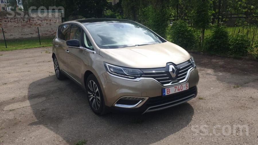 Renault Espace 2018 in Jelgava, with an engine capacity of 1.80 L and mileage of 0 thousand km for 16900 €, photo 1 on AUTOMOTO.COM.LV