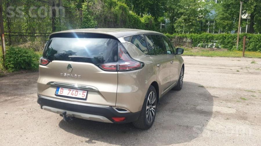 Renault Espace 2018 in Jelgava, with an engine capacity of 1.80 L and mileage of 0 thousand km for 16900 €, photo 4 on AUTOMOTO.COM.LV