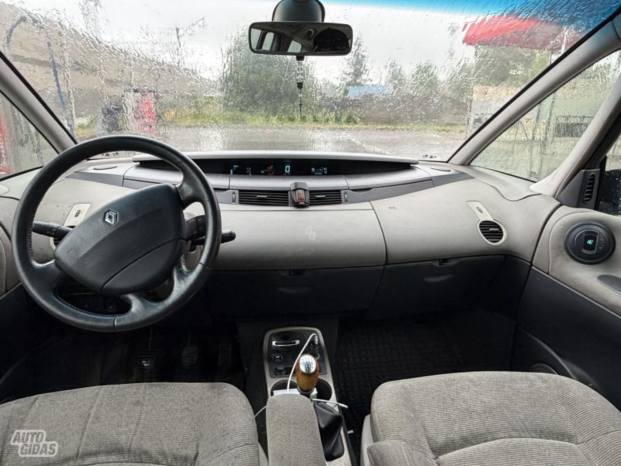 Renault Espace 2003 in Vilnius, with an engine capacity of 2.20 L and mileage of 325 thousand km for 900 €, photo 10 on AUTOMOTO.COM.LV