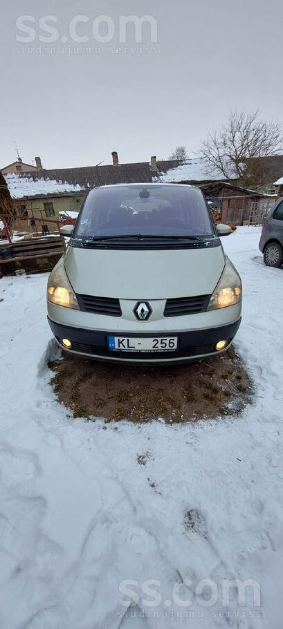 Renault Espace 2004 Daugavpils, ar dzinēja tilpumu 2.20 L un nobraukumu 225 tūkst. km par 1450 €, foto 15 vietnē AUTOMOTO.COM.LV