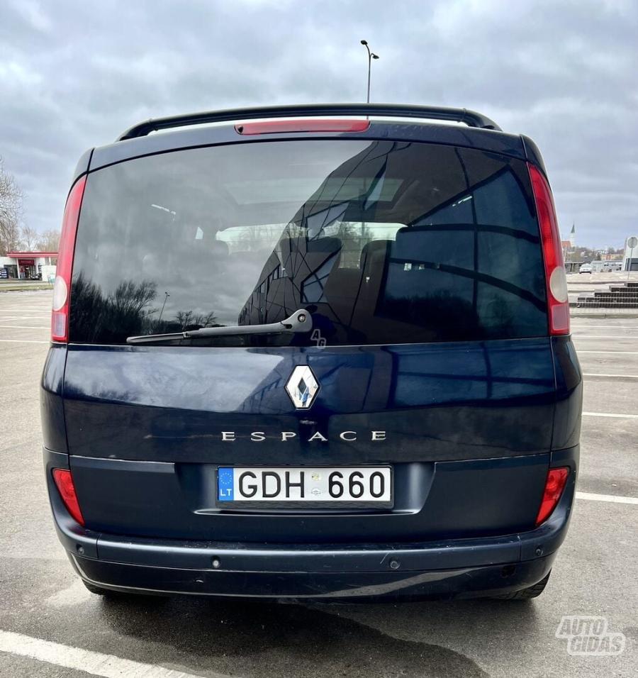 Renault Espace 2004 in Siauliai, with an engine capacity of 1.90 L and mileage of 320 thousand km for 1200 €, photo 7 on AUTOMOTO.COM.LV