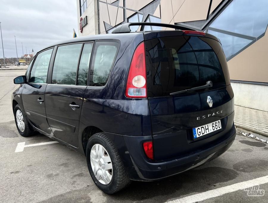 Renault Espace 2004 in Siauliai, with an engine capacity of 1.90 L and mileage of 320 thousand km for 1200 €, photo 8 on AUTOMOTO.COM.LV