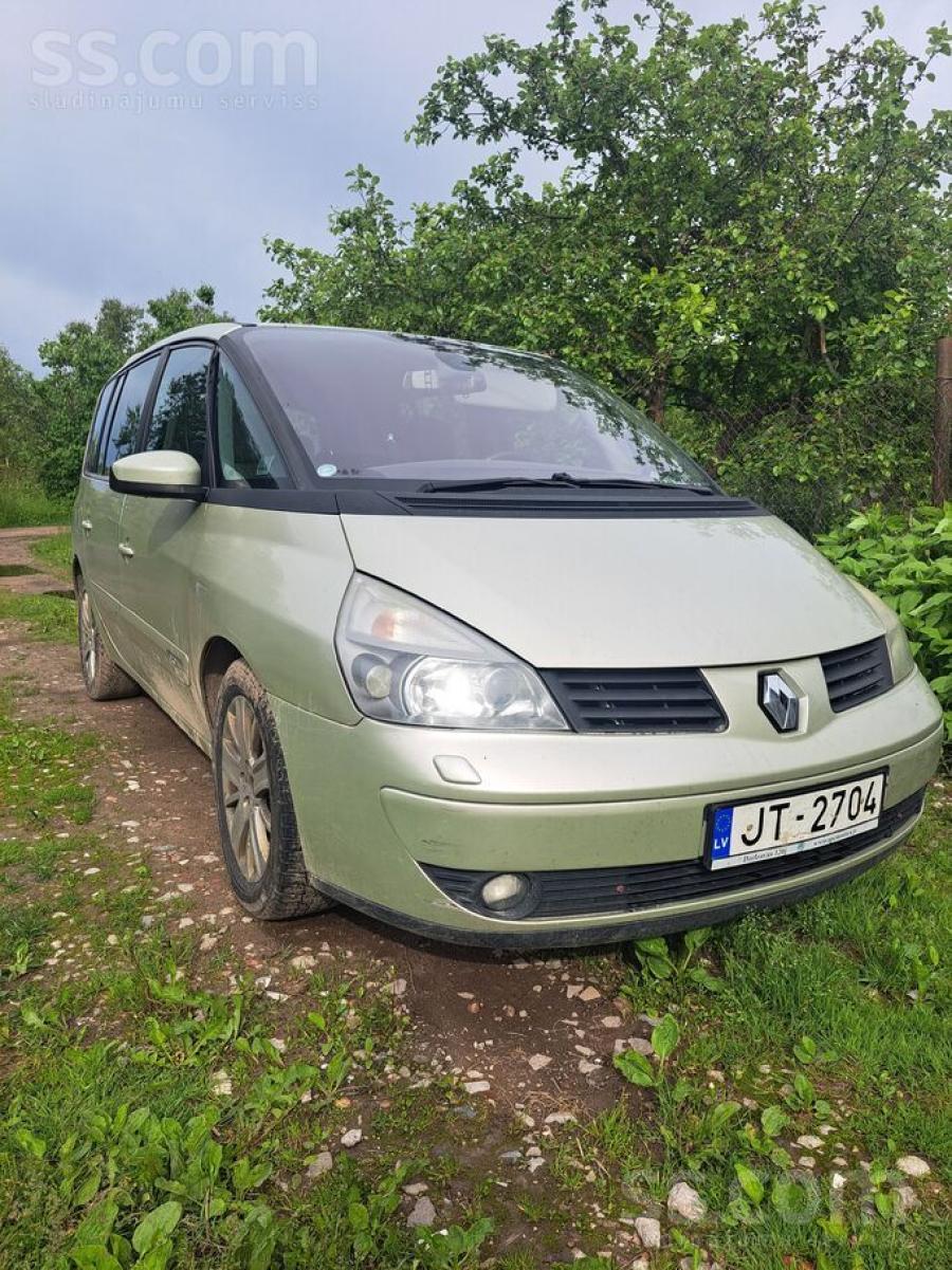 Renault Espace 2004 in Riga, with an engine capacity of 2.00 L and mileage of 245 thousand km for 1950 €, photo 1 on AUTOMOTO.COM.LV