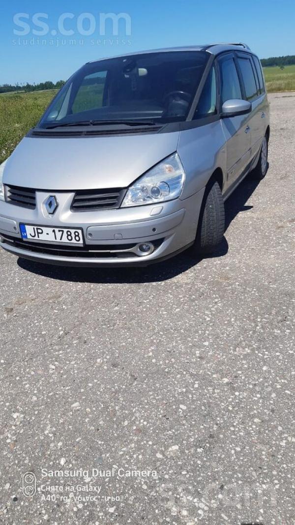 Renault Espace 2006 Daugavpils, ar dzinēja tilpumu 2.00 L un nobraukumu 320 tūkst. km par 1200 €, foto 1 vietnē AUTOMOTO.COM.LV