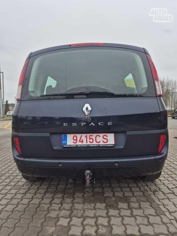 Renault Espace 2007 in Vilnius, with an engine capacity of 2.00 L and mileage of 330 thousand km for 2750 €, photo 9 on AUTOMOTO.COM.LV