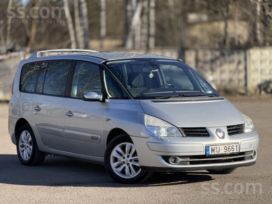 Renault Espace 2007 in Riga, with an engine capacity of 2.00 L and mileage of 360 thousand km for 1390 €, photo 1 on AUTOMOTO.COM.LV