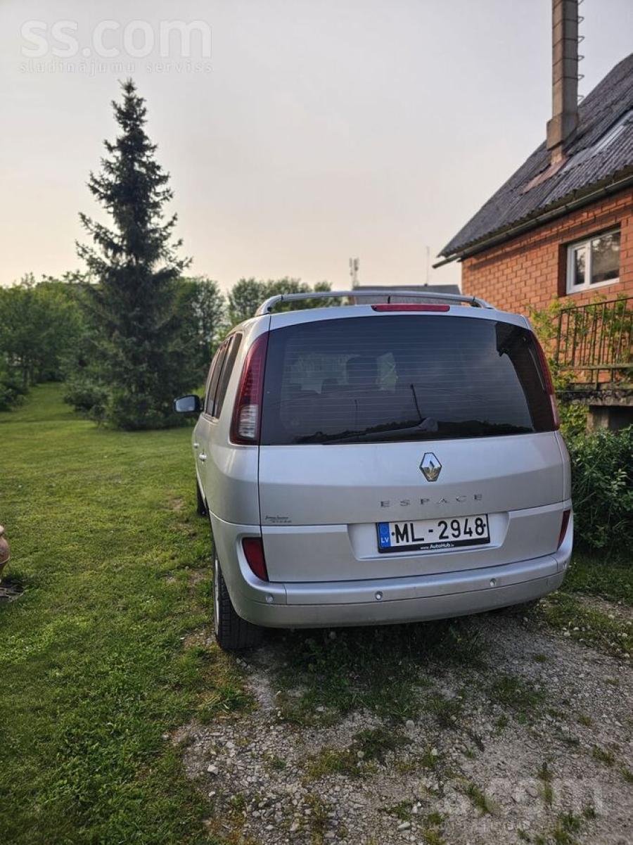 Renault Espace 2010 Valka, ar dzinēja tilpumu 2.00 L un nobraukumu 399 tūkst. km par 2500 €, foto 2 vietnē AUTOMOTO.COM.LV