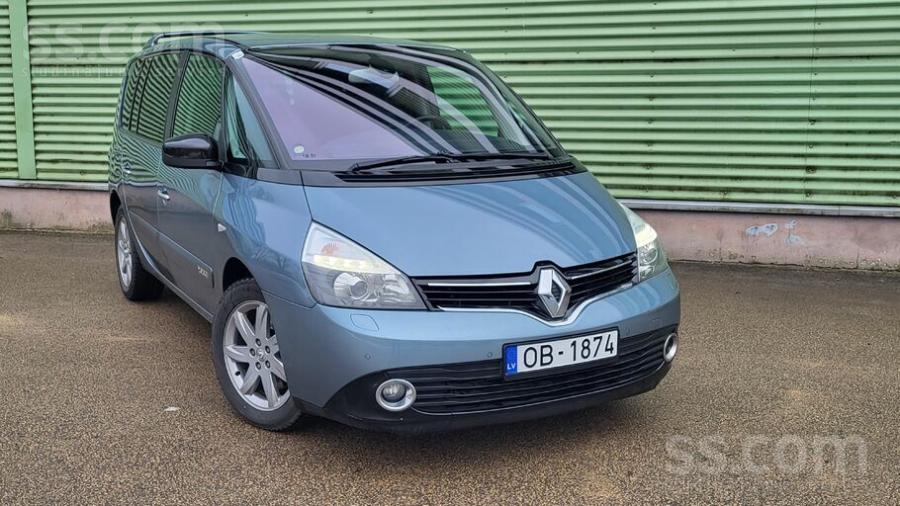 Renault Espace 2014 Rīga, ar dzinēja tilpumu 2.00 L un nobraukumu 274 tūkst. km par 6200 €, foto 1 vietnē AUTOMOTO.COM.LV