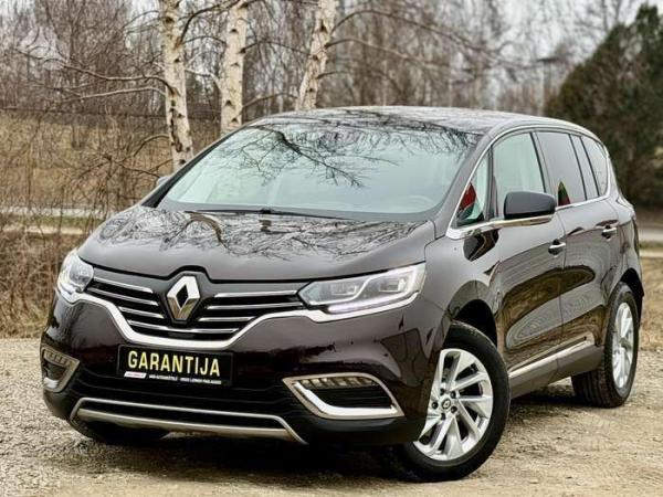 Renault Espace 2015 Šauļi, ar dzinēja tilpumu 1.60 L un nobraukumu 219 tūkst. km par 9999 €, foto 1 vietnē AUTOMOTO.COM.LV