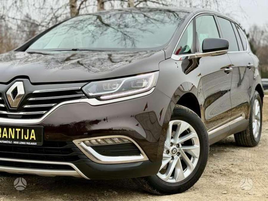 Renault Espace 2015 in Siauliai, with an engine capacity of 1.60 L and mileage of 219 thousand km for 9999 €, photo 17 on AUTOMOTO.COM.LV