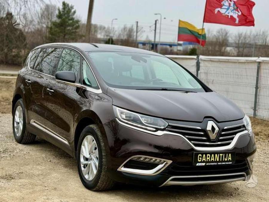 Renault Espace 2015 in Siauliai, with an engine capacity of 1.60 L and mileage of 219 thousand km for 9999 €, photo 20 on AUTOMOTO.COM.LV