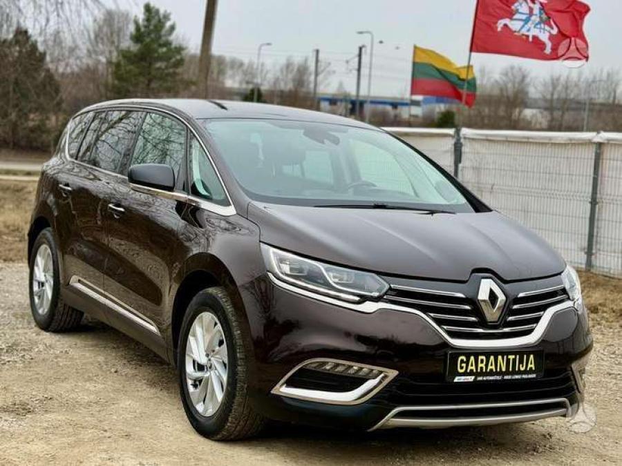 Renault Espace 2015 in Siauliai, with an engine capacity of 1.60 L and mileage of 219 thousand km for 9999 €, photo 20 on AUTOMOTO.COM.LV