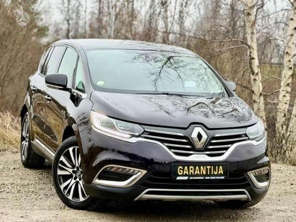 Renault Espace 2016 Šauļi, ar dzinēja tilpumu 1.60 L un nobraukumu 292 tūkst. km par 10999 €, foto 1 vietnē AUTOMOTO.COM.LV