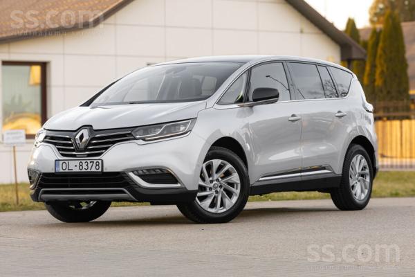 Renault Espace 2016 Jelgava, ar dzinēja tilpumu 1.60 L un nobraukumu 0 tūkst. km par 9500 €, foto 1 vietnē AUTOMOTO.COM.LV