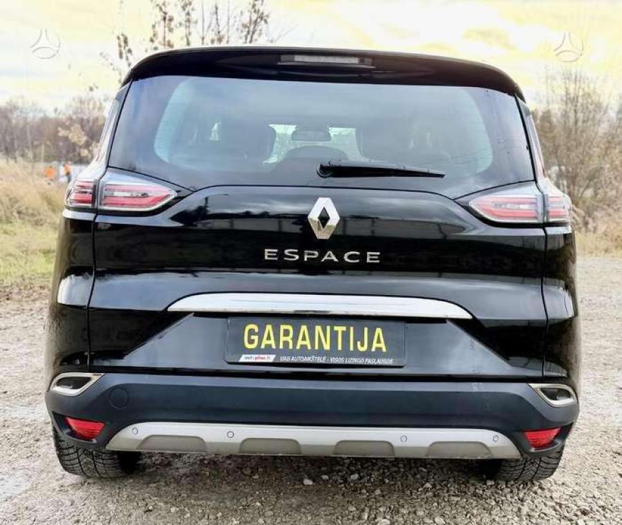 Renault Espace 2017 in Siauliai, with an engine capacity of 1.60 L and mileage of 237 thousand km for 12550 €, photo 6 on AUTOMOTO.COM.LV