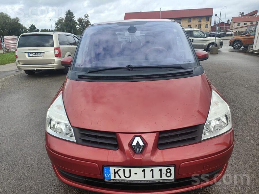 Красный Рено Эспейс 2006 в Елгава, объемом двигателя 1.90 л и пробегом 305 тыс. км за 1500 €, фото 3 на AUTOMOTO.COM.LV