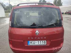 Красный Рено Эспейс 2006 в Елгава, объемом двигателя 1.90 л и пробегом 305 тыс. км за 1500 €, фото 4 на AUTOMOTO.COM.LV