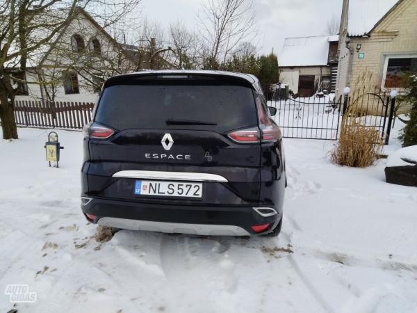 Violets Renault Espace 2016 Akmenė, ar dzinēja tilpumu 1.60 L un nobraukumu 320 tūkst. km par 8700 €, foto 7 vietnē AUTOMOTO.COM.LV