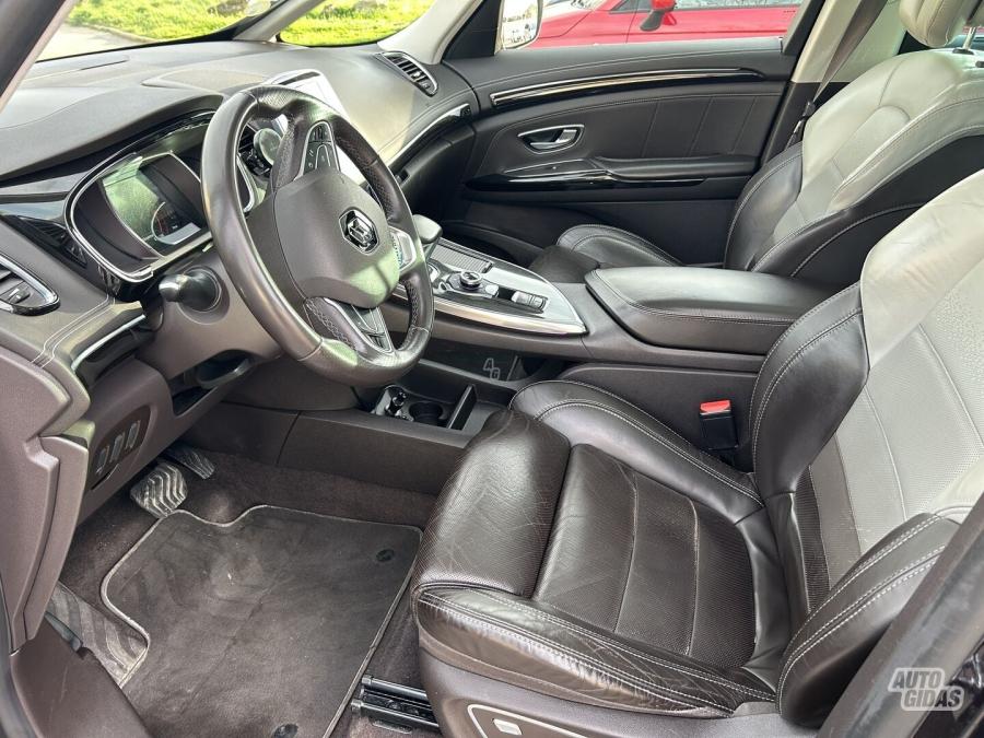 Violet Renault Espace 2016 in Vilnius, with an engine capacity of 1.60 L and mileage of 240 thousand km for 15000 €, photo 7 on AUTOMOTO.COM.LV
