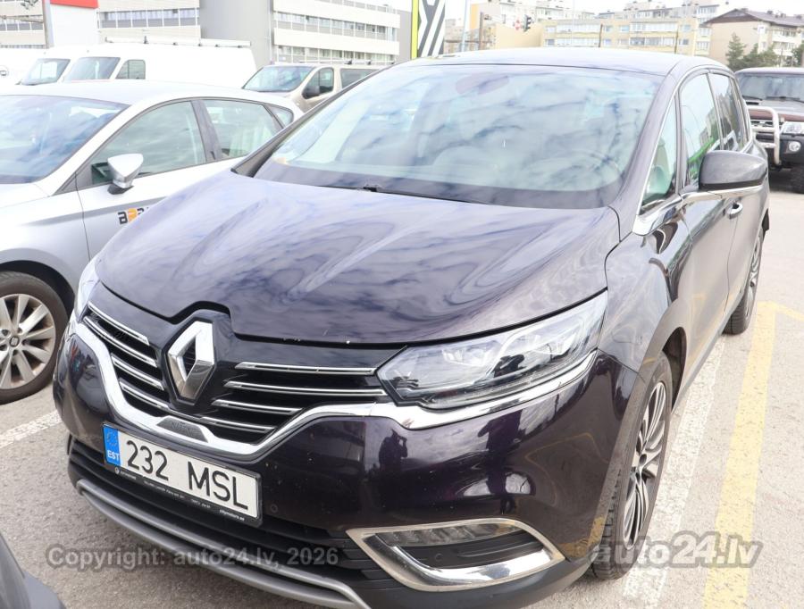 Violet Renault Espace 2019 in Tallinn, with an engine capacity of 1.80 L and mileage of 125 thousand km for 16900 €, photo 1 on AUTOMOTO.COM.LV