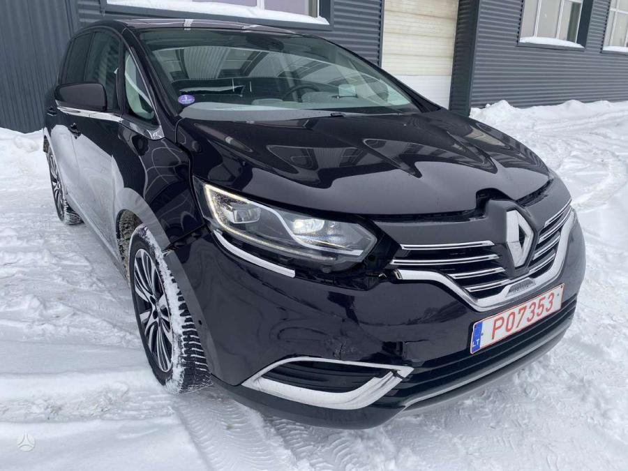 Violets Renault Espace 2015 Tauragė, ar dzinēja tilpumu 1.60 L un nobraukumu 240 tūkst. km par 6700 €, foto 3 vietnē AUTOMOTO.COM.LV