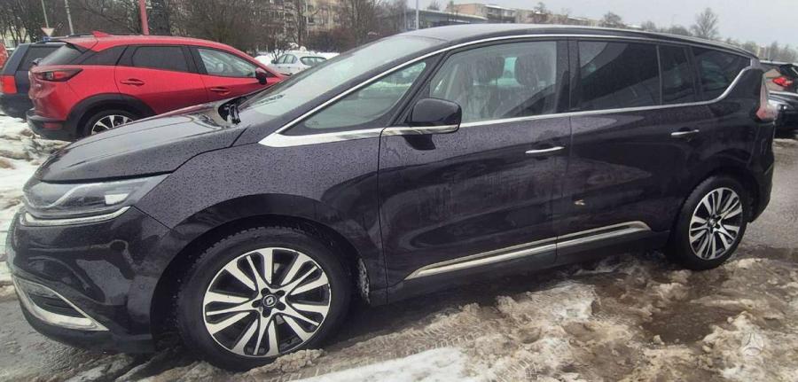 Violets Renault Espace 2015 Viļņa, ar dzinēja tilpumu 1.62 L un nobraukumu 211 tūkst. km par 12 €, foto 1 vietnē AUTOMOTO.COM.LV