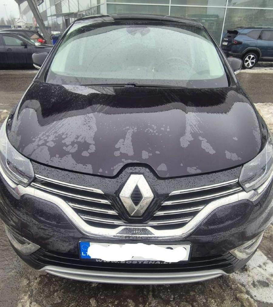 Violets Renault Espace 2015 Viļņa, ar dzinēja tilpumu 1.62 L un nobraukumu 211 tūkst. km par 12 €, foto 2 vietnē AUTOMOTO.COM.LV