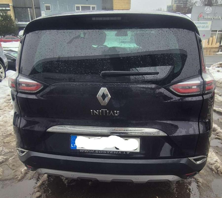 Violets Renault Espace 2015 Viļņa, ar dzinēja tilpumu 1.62 L un nobraukumu 211 tūkst. km par 12 €, foto 4 vietnē AUTOMOTO.COM.LV