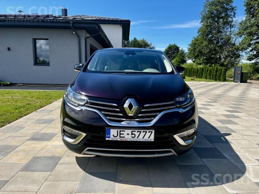Violet Renault Espace 2015 in Liepaja, with an engine capacity of 1.60 L and mileage of 223 thousand km for 10300 €, photo 4 on AUTOMOTO.COM.LV