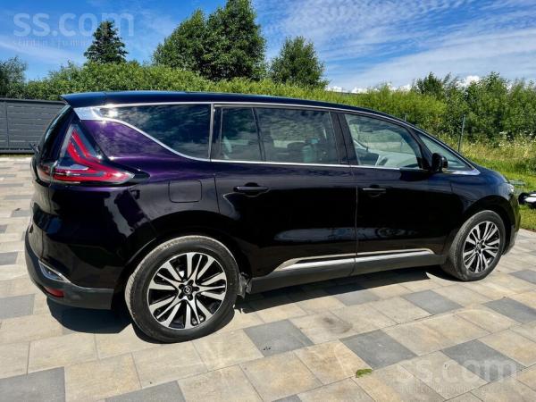Violet Renault Espace 2015 in Liepaja, with an engine capacity of 1.60 L and mileage of 223 thousand km for 10300 €, photo 7 on AUTOMOTO.COM.LV