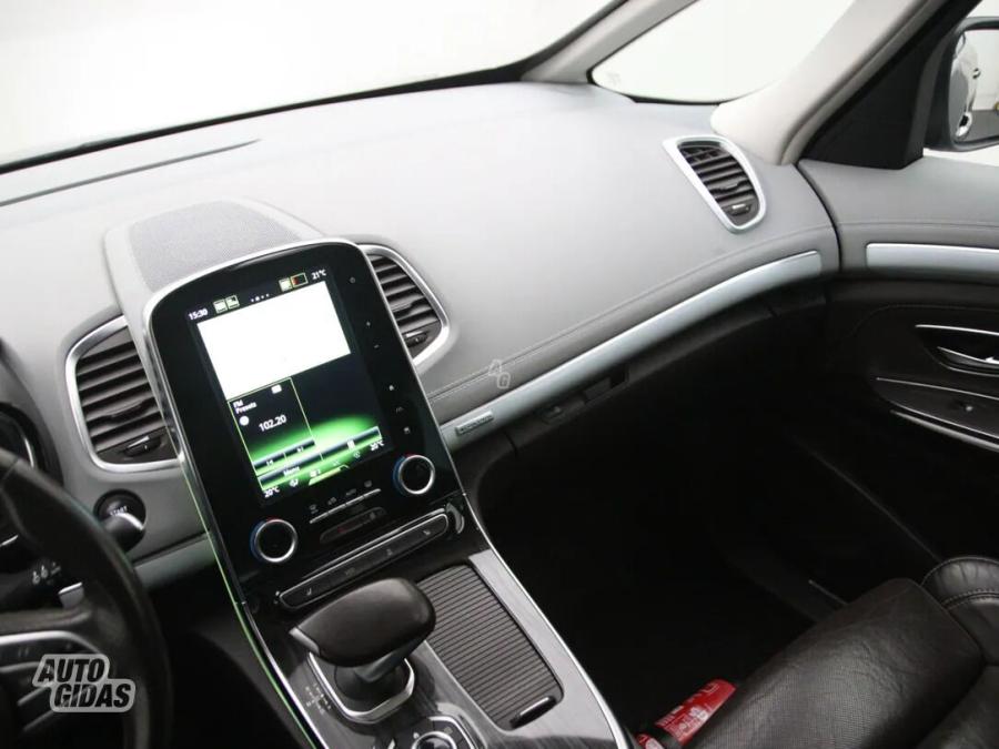 Violets Renault Espace 2016 Viļņa, ar dzinēja tilpumu 1.60 L un nobraukumu 177 tūkst. km par 13899 €, foto 23 vietnē AUTOMOTO.COM.LV