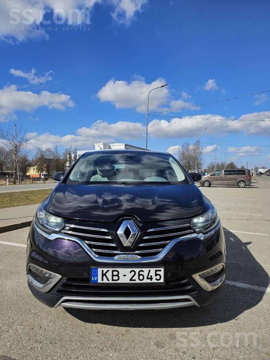 Violet Renault Espace 2016 in Riga, with an engine capacity of 1.60 L and mileage of 223 thousand km for 10000 €, photo 5 on AUTOMOTO.COM.LV