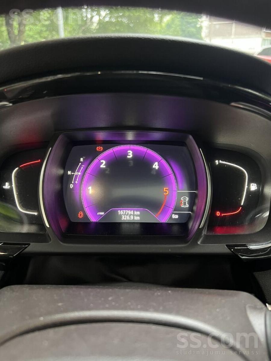 Violets Renault Espace 2016 Rīga, ar dzinēja tilpumu 1.60 L un nobraukumu 168 tūkst. km par 13950 €, foto 8 vietnē AUTOMOTO.COM.LV