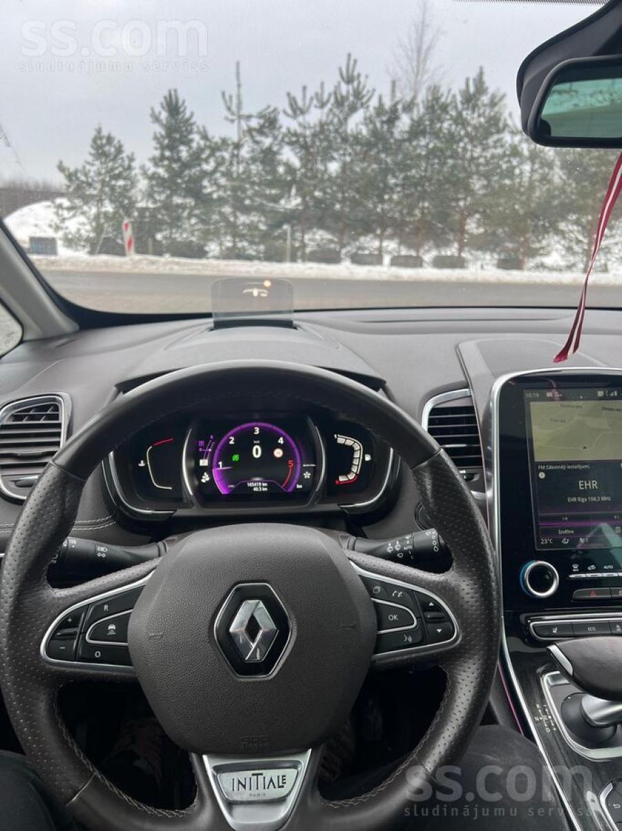 Violet Renault Espace 2016 in Riga, with an engine capacity of 1.60 L and mileage of 166 thousand km for 11950 €, photo 7 on AUTOMOTO.COM.LV