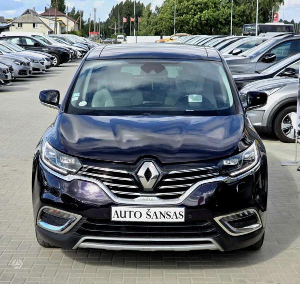 Violet Renault Espace 2016 in Taurage, with an engine capacity of 1.60 L and mileage of 170 thousand km for 9200 €, photo 4 on AUTOMOTO.COM.LV