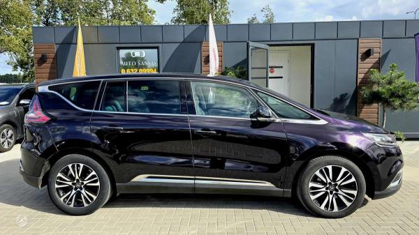 Violet Renault Espace 2016 in Taurage, with an engine capacity of 1.60 L and mileage of 170 thousand km for 9200 €, photo 6 on AUTOMOTO.COM.LV