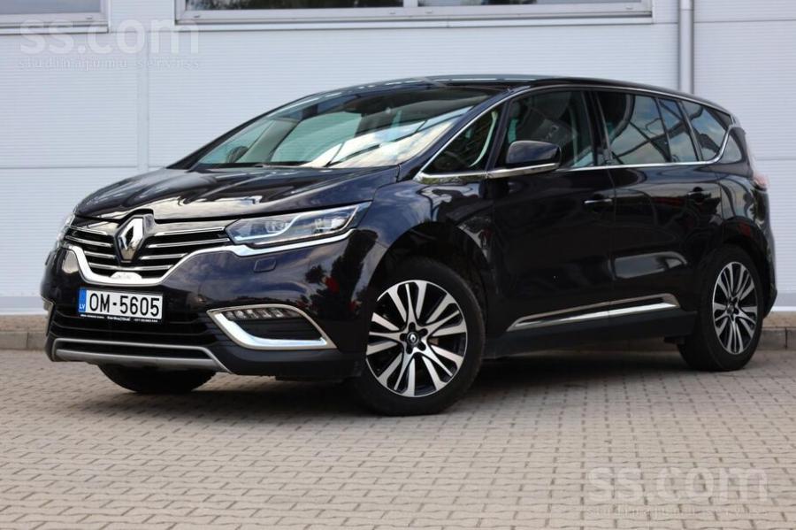 Violet Renault Espace 2016 in Riga, with an engine capacity of 1.60 L and mileage of 170 thousand km for 12995 €, photo 1 on AUTOMOTO.COM.LV