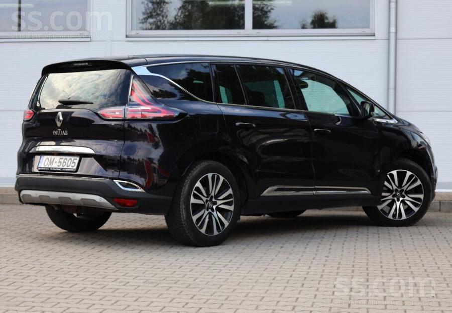 Violet Renault Espace 2016 in Riga, with an engine capacity of 1.60 L and mileage of 170 thousand km for 12995 €, photo 8 on AUTOMOTO.COM.LV