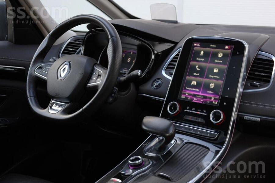 Violet Renault Espace 2016 in Riga, with an engine capacity of 1.60 L and mileage of 170 thousand km for 12995 €, photo 15 on AUTOMOTO.COM.LV